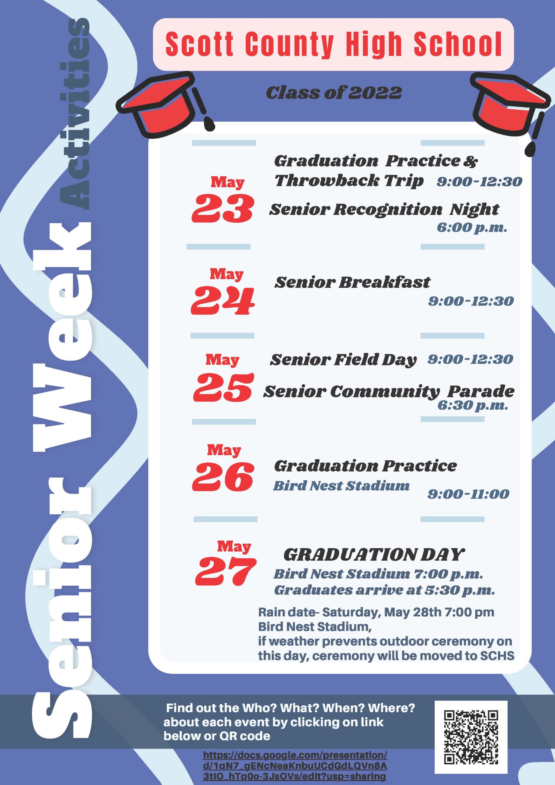 Senior Activities | SCHS Extra-Curricular Activities